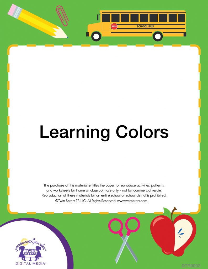 Learning Colors | Twin Sisters