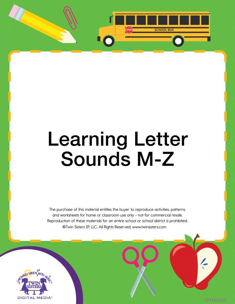Learning Letter Sounds M-Z | Twin Sisters