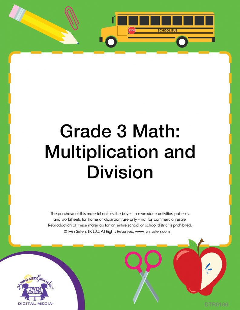 Grade 3 Math: Multiplication And Division | Twin Sisters