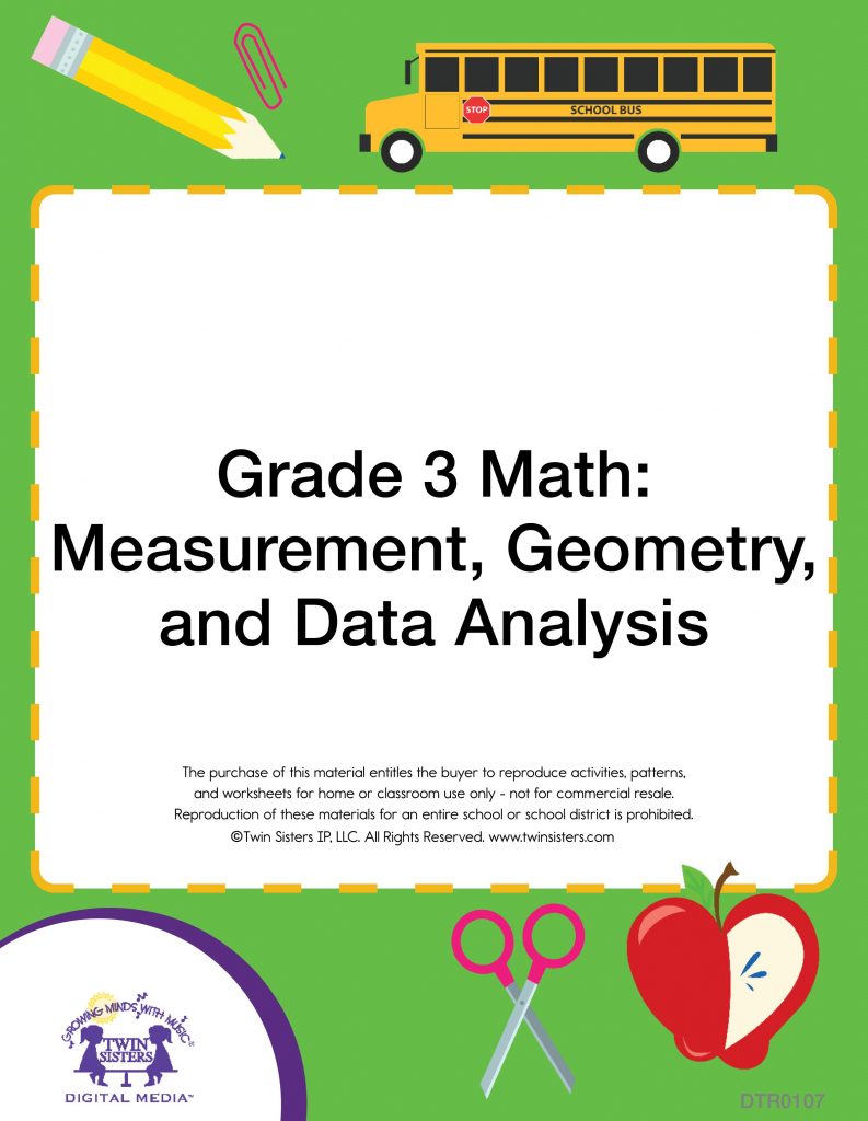 Grade 3 Math: Measurement, Geometry, And Data Analysis | Twin Sisters