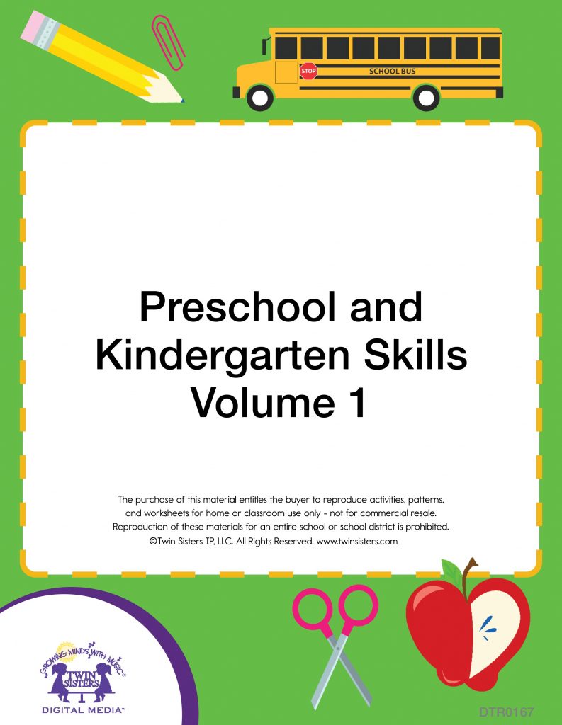 Preschool And Kindergarten Skills Volume 1 | Twin Sisters