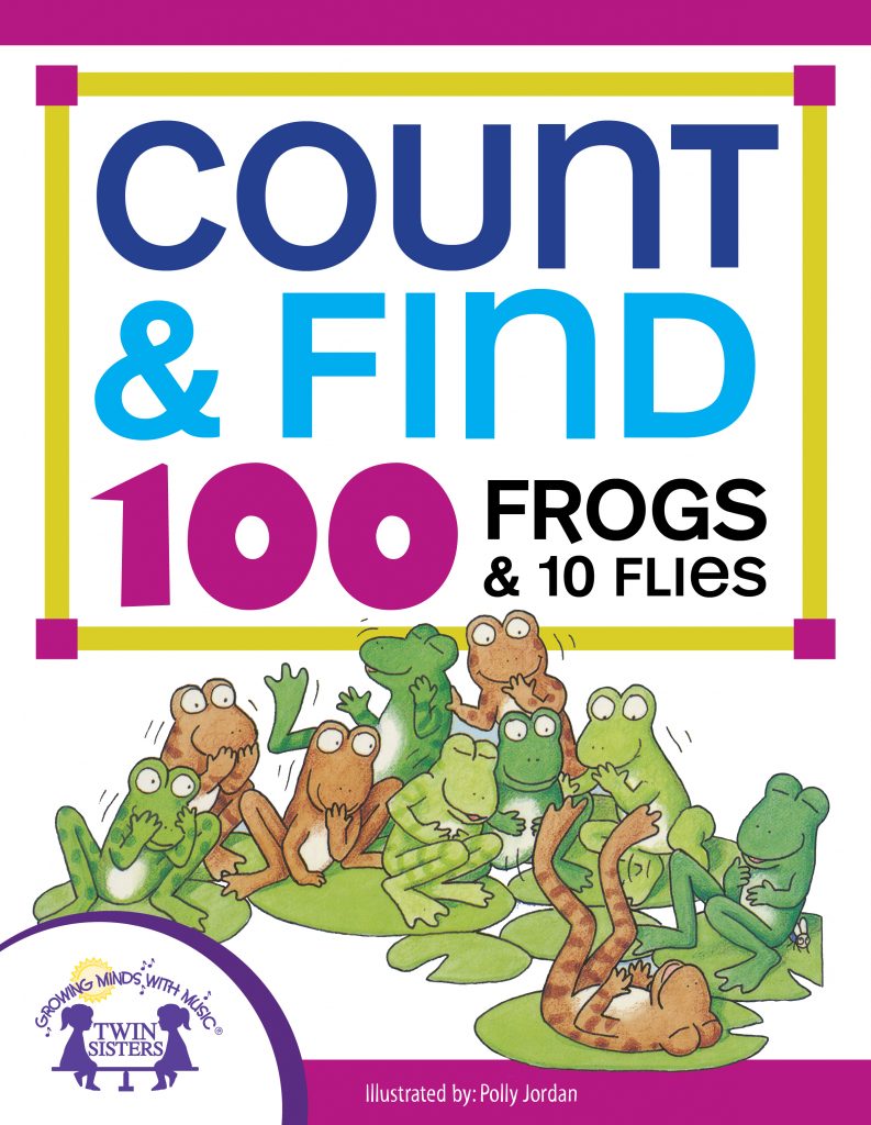 Count & Find 100 Frogs And 10 Flies | Twin Sisters